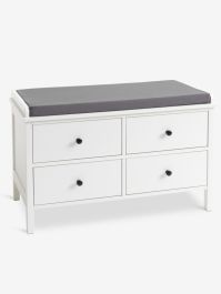 Ghế băng | TERPET | gỗ công nghiệp | trắng | R81xS40xC52cm